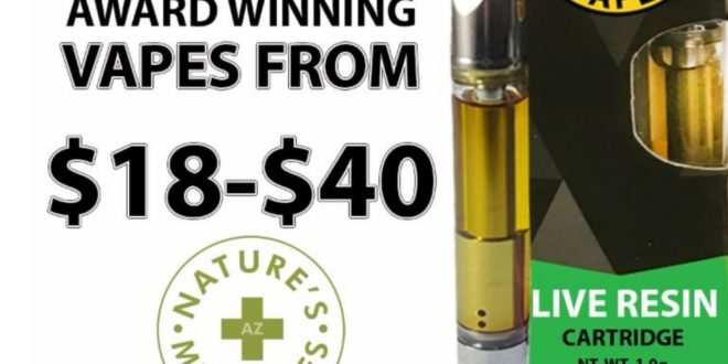 Award Winning Vapes from $18-$40 @ Nature's Medicines