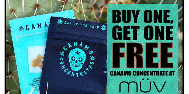Dab Deals Sept 26 - Oct 5 with Canamo Concentrates