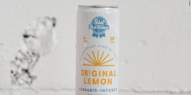A Pabst Blue Ribbon THC Seltzer Hits the Market