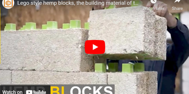 Are Lego-style hemp blocks the building material of the future?