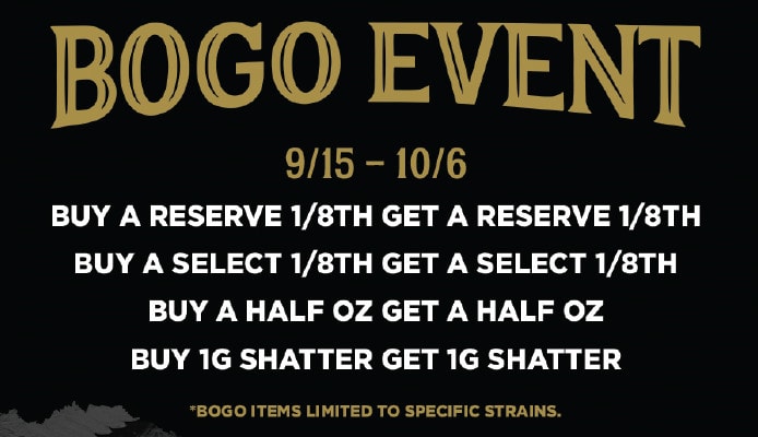 BOGO Event @ Debbie's Dispensary