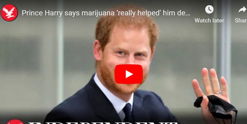 Prince Harry says marijuana ‘really helped' him deal with trauma
