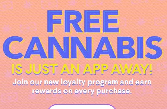 Now free cannabis is just an app away!